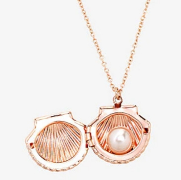 Disney | Jewelry | Disneys Little Mermaid Sea Shell Locket | Poshmark